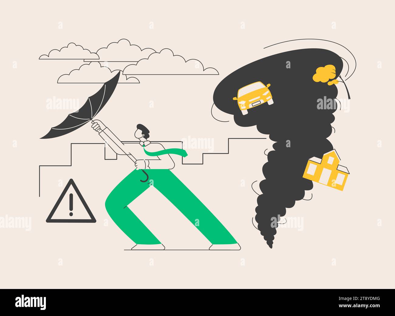 Wind caused Stock Vector Images - Alamy