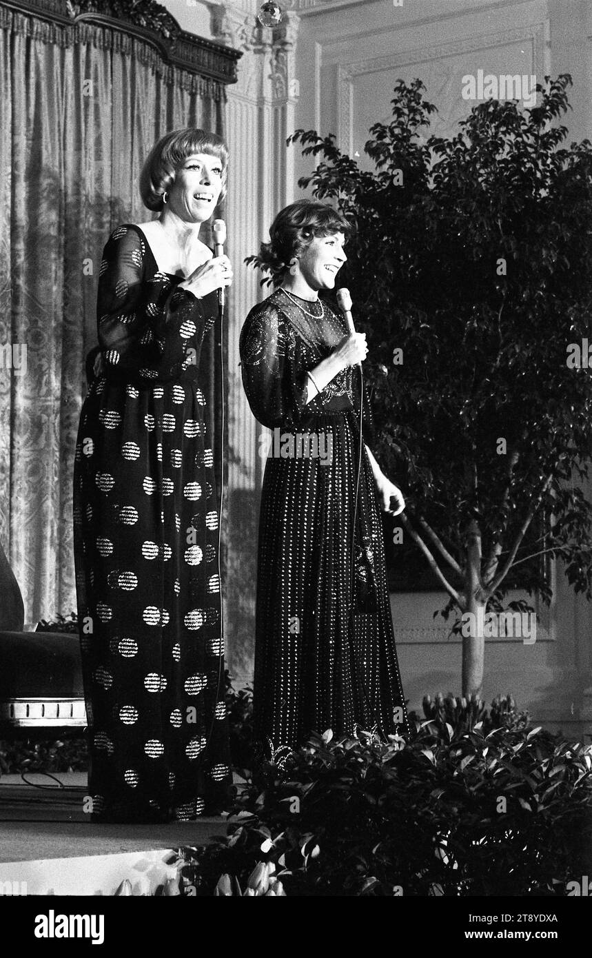 1976, January 27 – East Room – The White House – Washington, DC – Carol ...