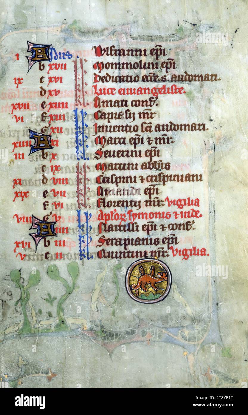 Flemish calendar hi-res stock photography and images - Alamy