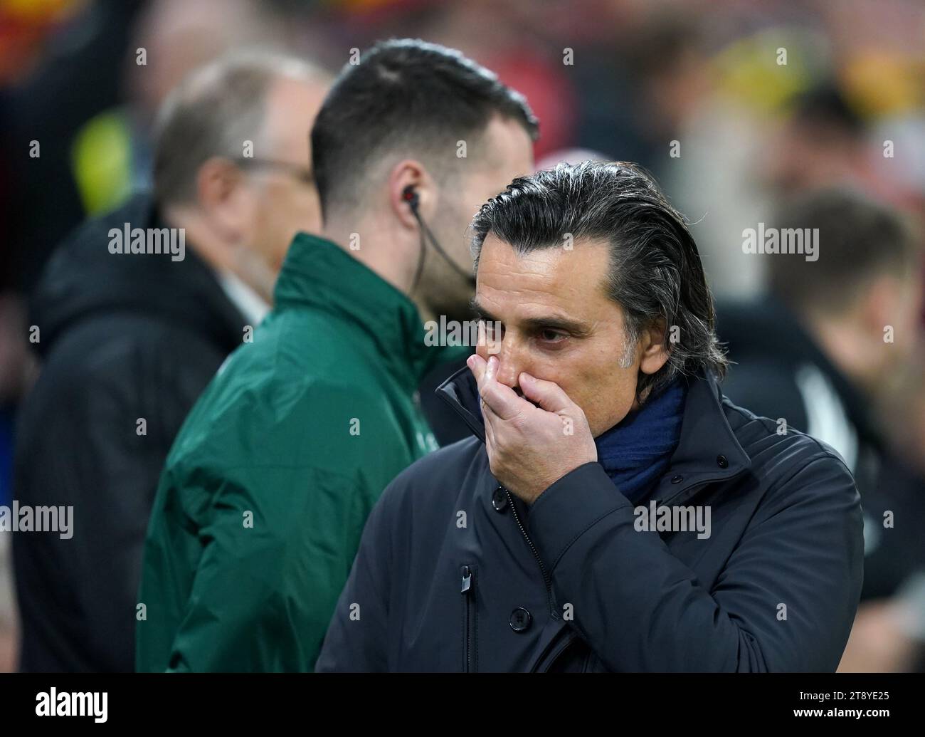 Turkey manager Vincenzo Montella ahead of the UEFA Euro 2024 Qualifying ...