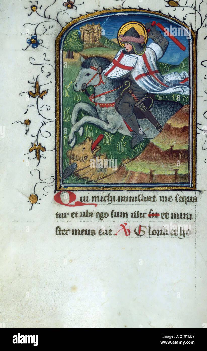 Prayer Book, including Office of the Dead, St. George and the Dragon ...