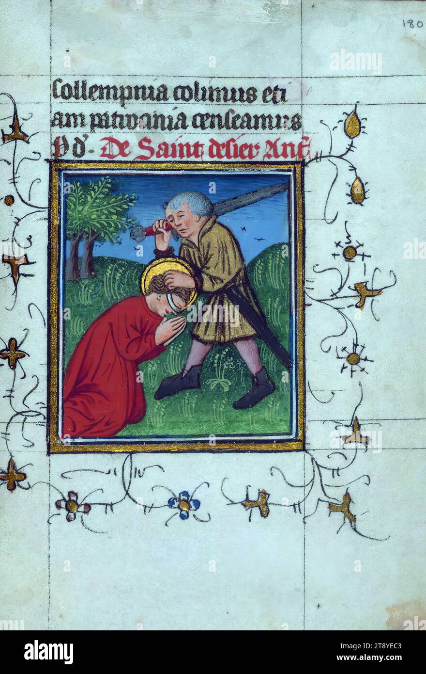 Prayer Book, including Office of the Dead, St. Desiderius martyred ...