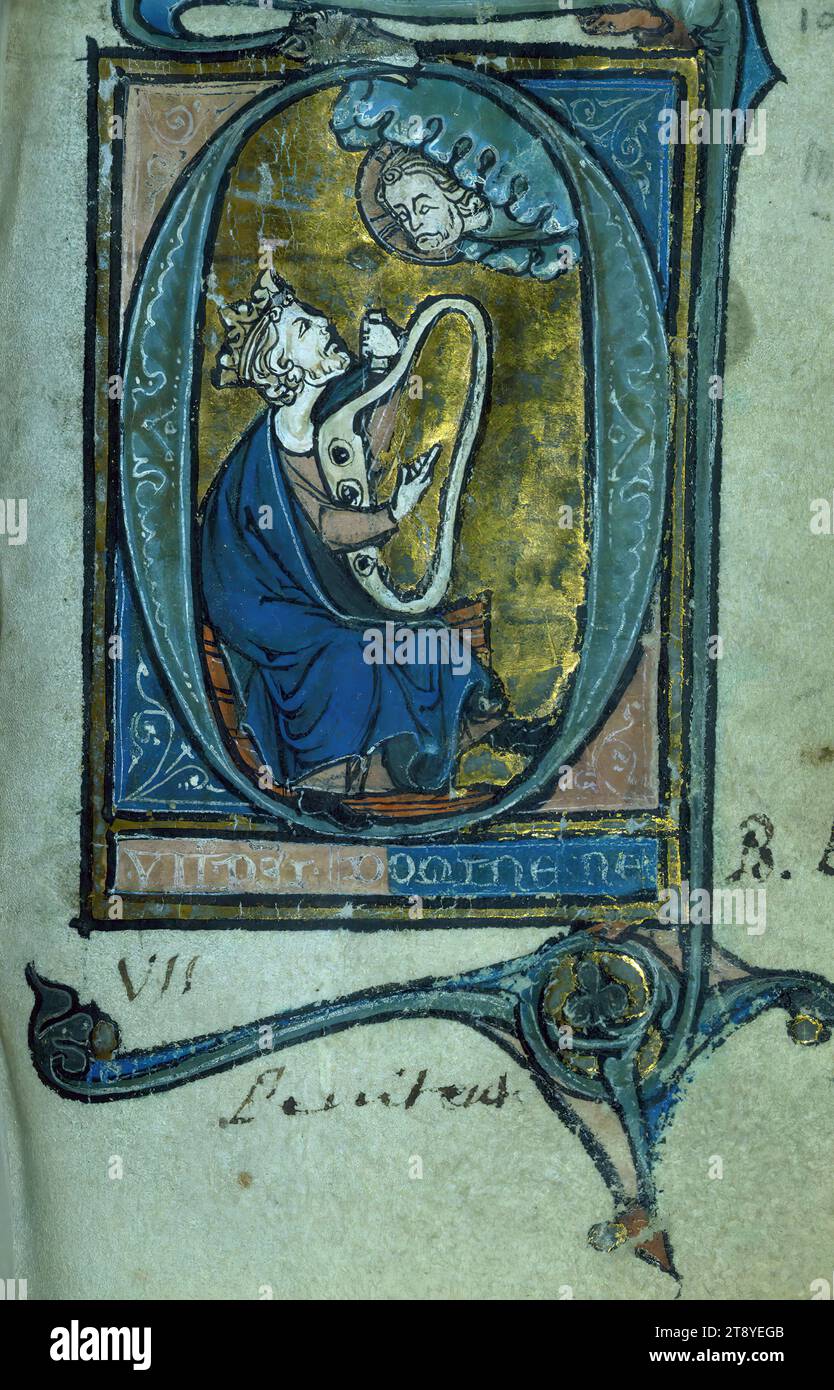 King david harping hi-res stock photography and images - Alamy