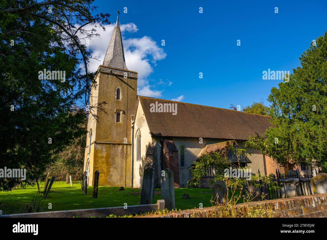 The church of Saint Mary, Westwell Kent Stock Photo - Alamy