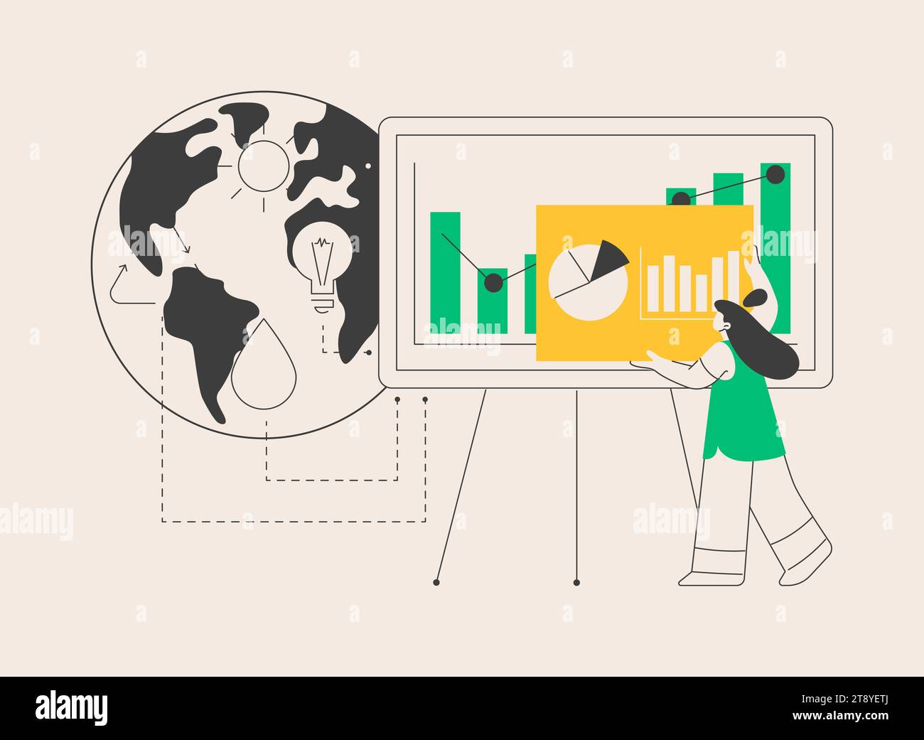 Management of resources abstract concept vector illustration Stock ...