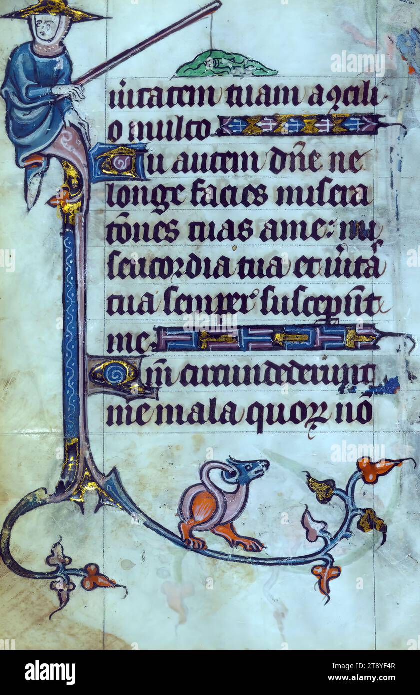 Incomplete Book of Hours, Marginalia, This Book of Hours was made ca ...