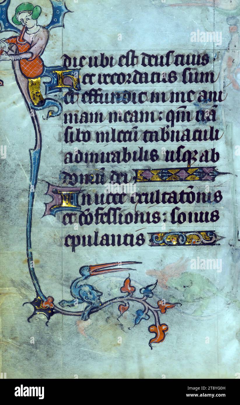 Incomplete Book of Hours, Marginalia, This Book of Hours was made ca ...