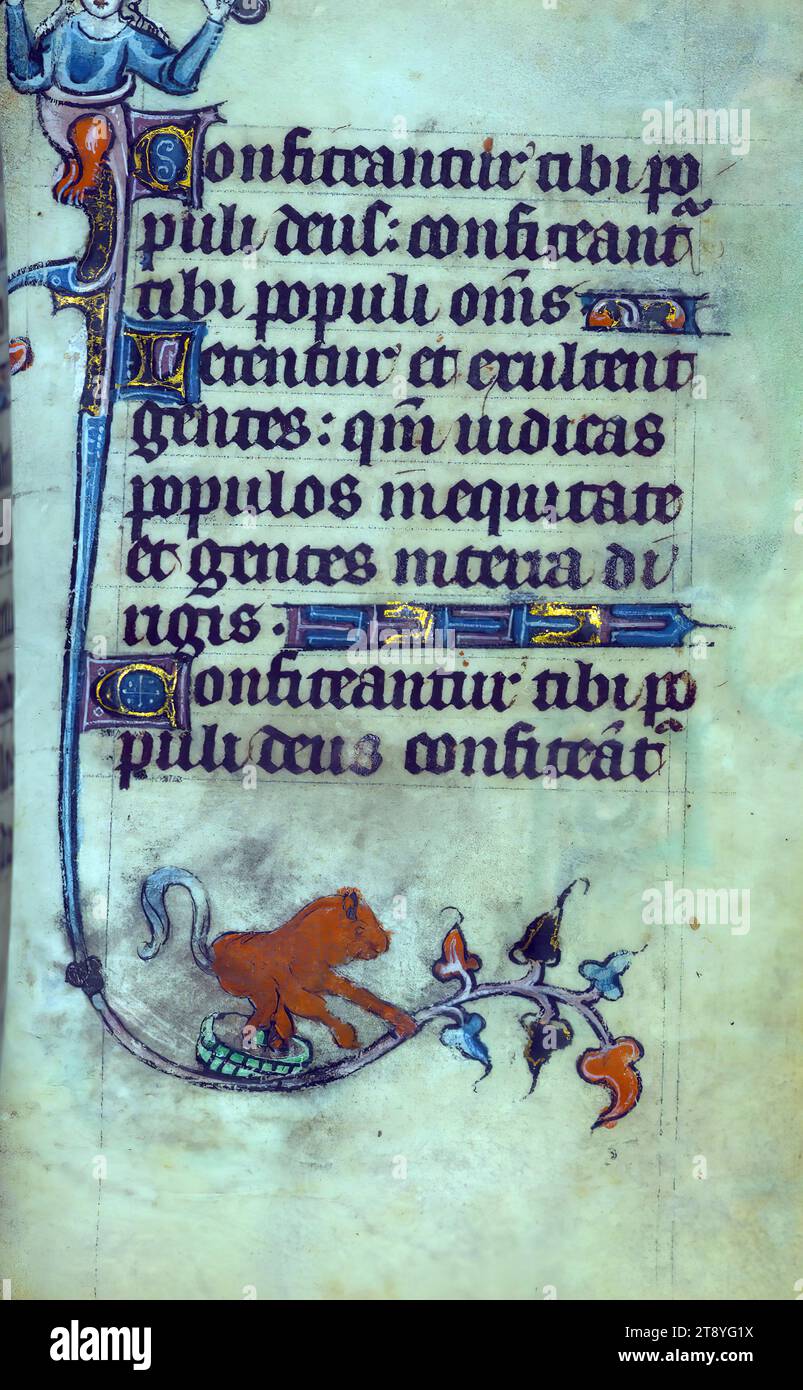 Incomplete Book of Hours, Marginalia, This Book of Hours was made ca ...