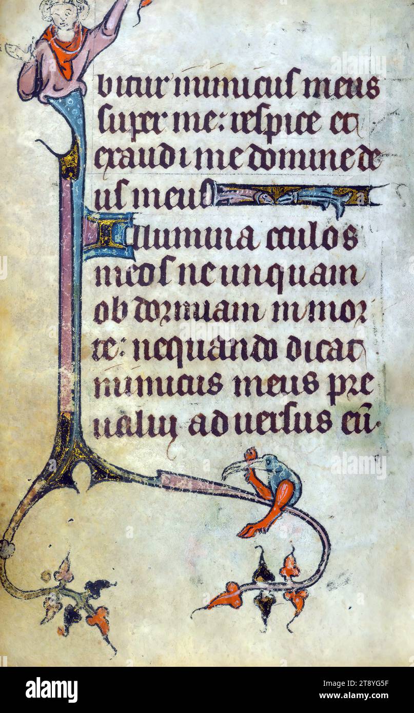 Incomplete Book of Hours, Marginalia, This Book of Hours was made ca ...