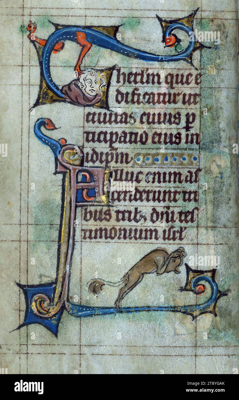 Book of Hours (incomplete), Marginalia, This fragmentary Book of Hours ...