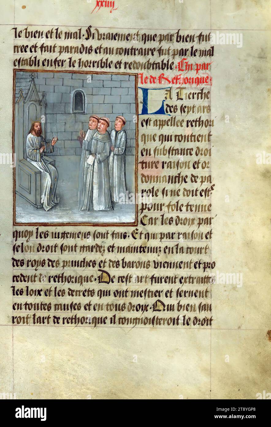 King addressing three clerics hi-res stock photography and images - Alamy