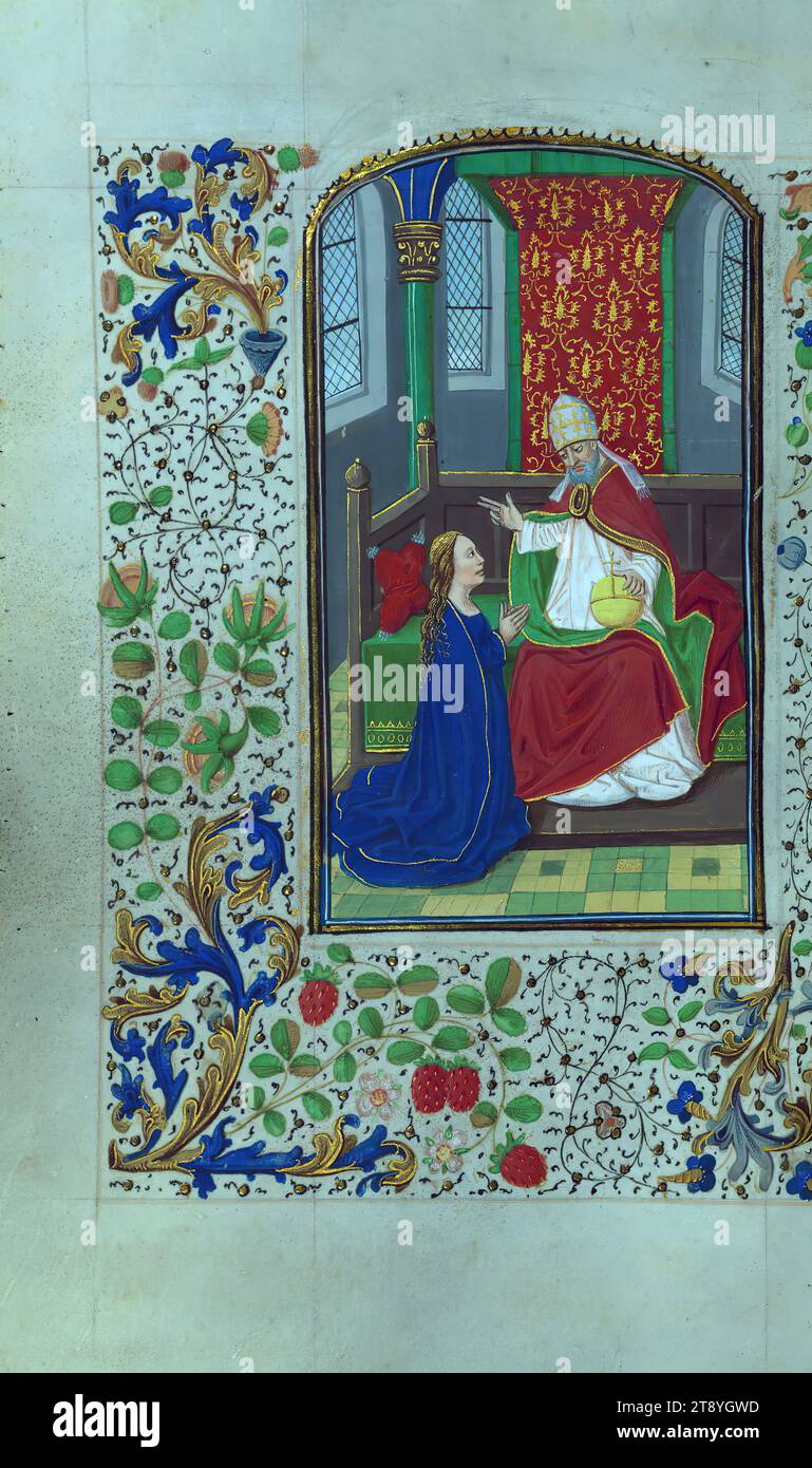 Book of Hours, Virgin blessed by God, This Book of Hours was completed ...