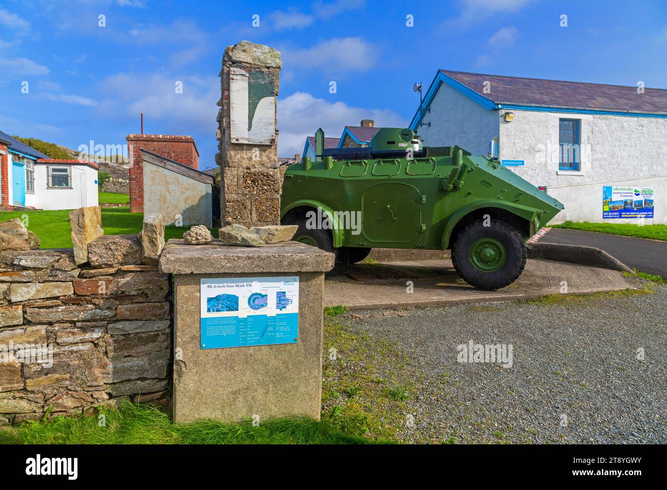 Fort Dunree Military Museum, County Donegal, Ireland Stock Photo - Alamy