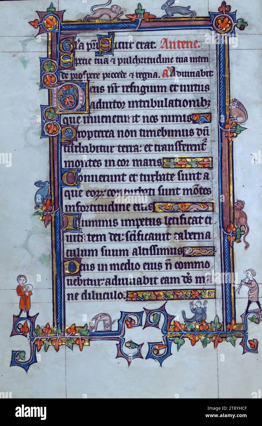Book of Hours, Marginalia, This Book of Hours was created in ...