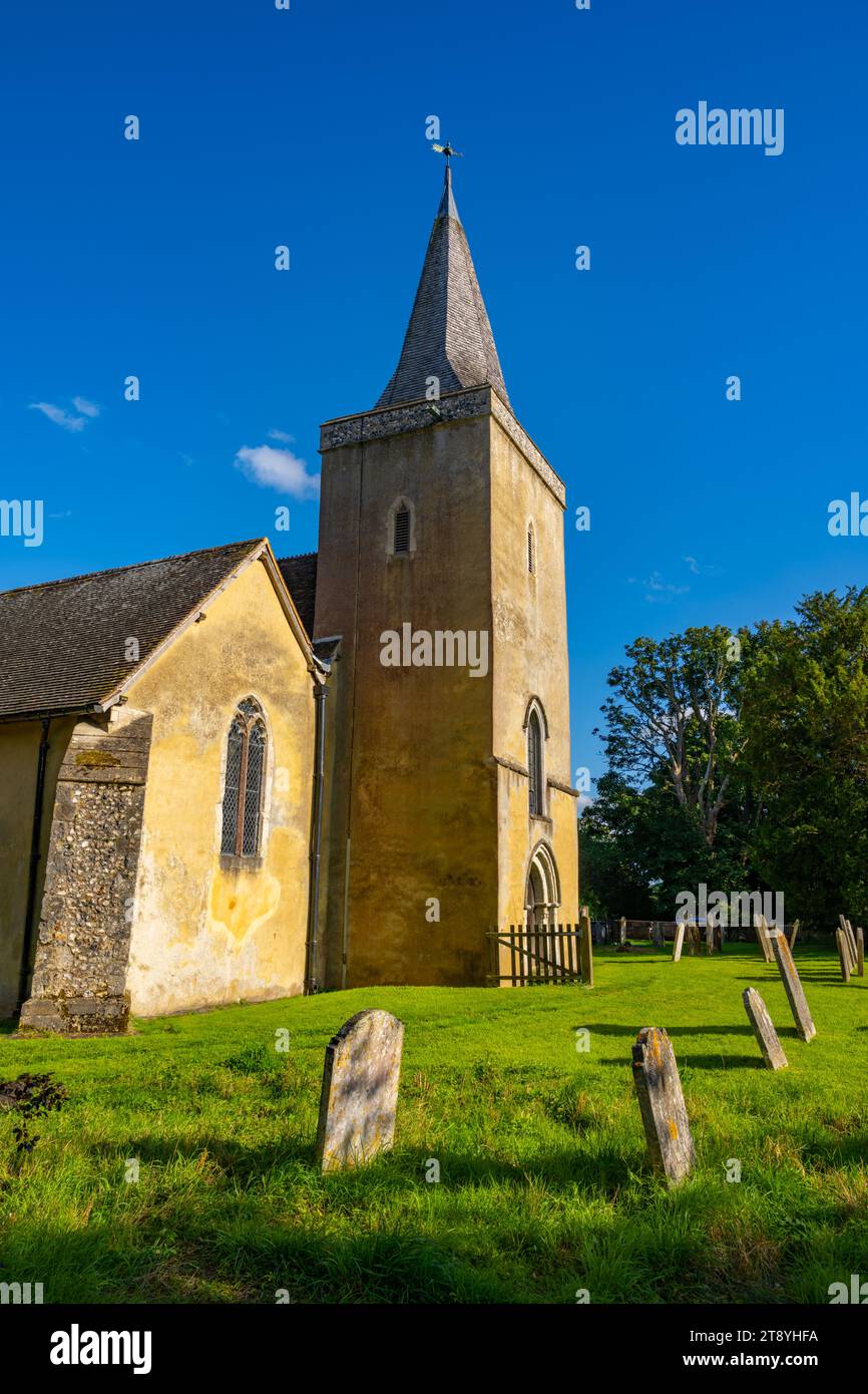 The church of Saint Mary, Westwell Kent Stock Photo - Alamy