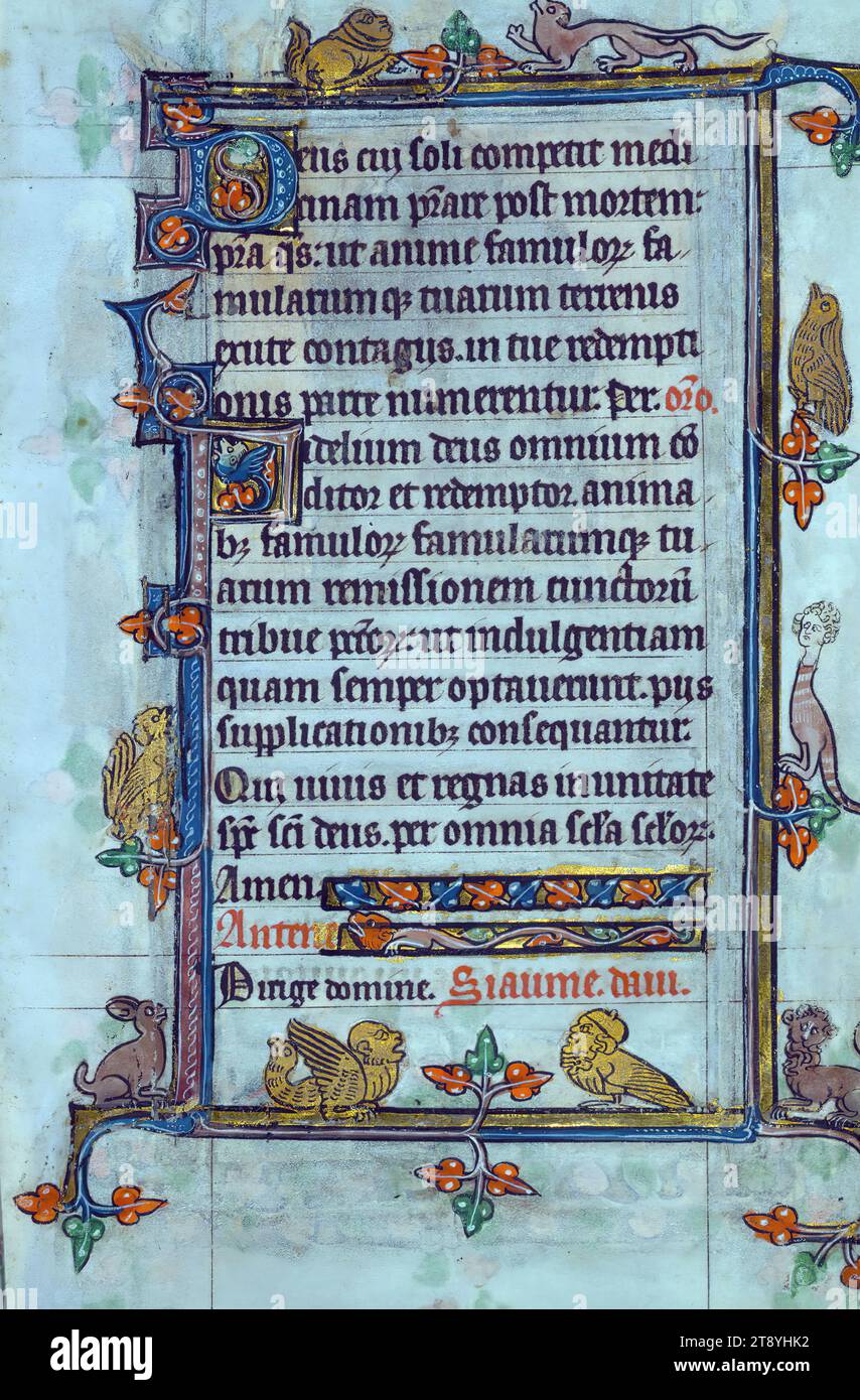 Book of Hours, Marginalia, This Book of Hours was created in ...