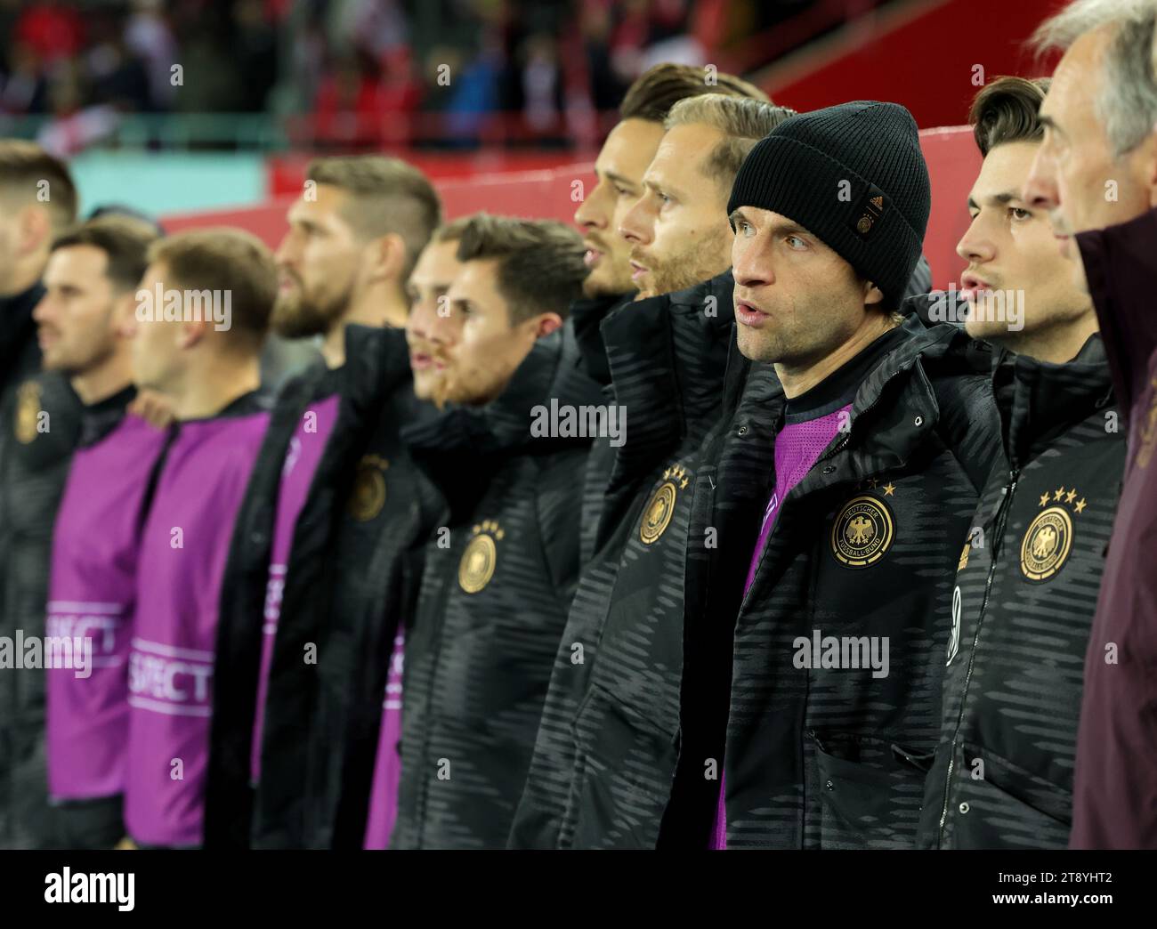 Wien, Austria. 21st Nov, 2023. Soccer: International match, Austria ...
