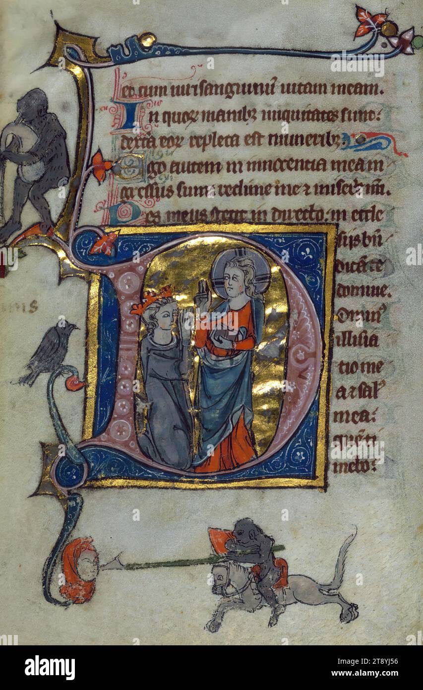 God blessing king david hi-res stock photography and images - Alamy