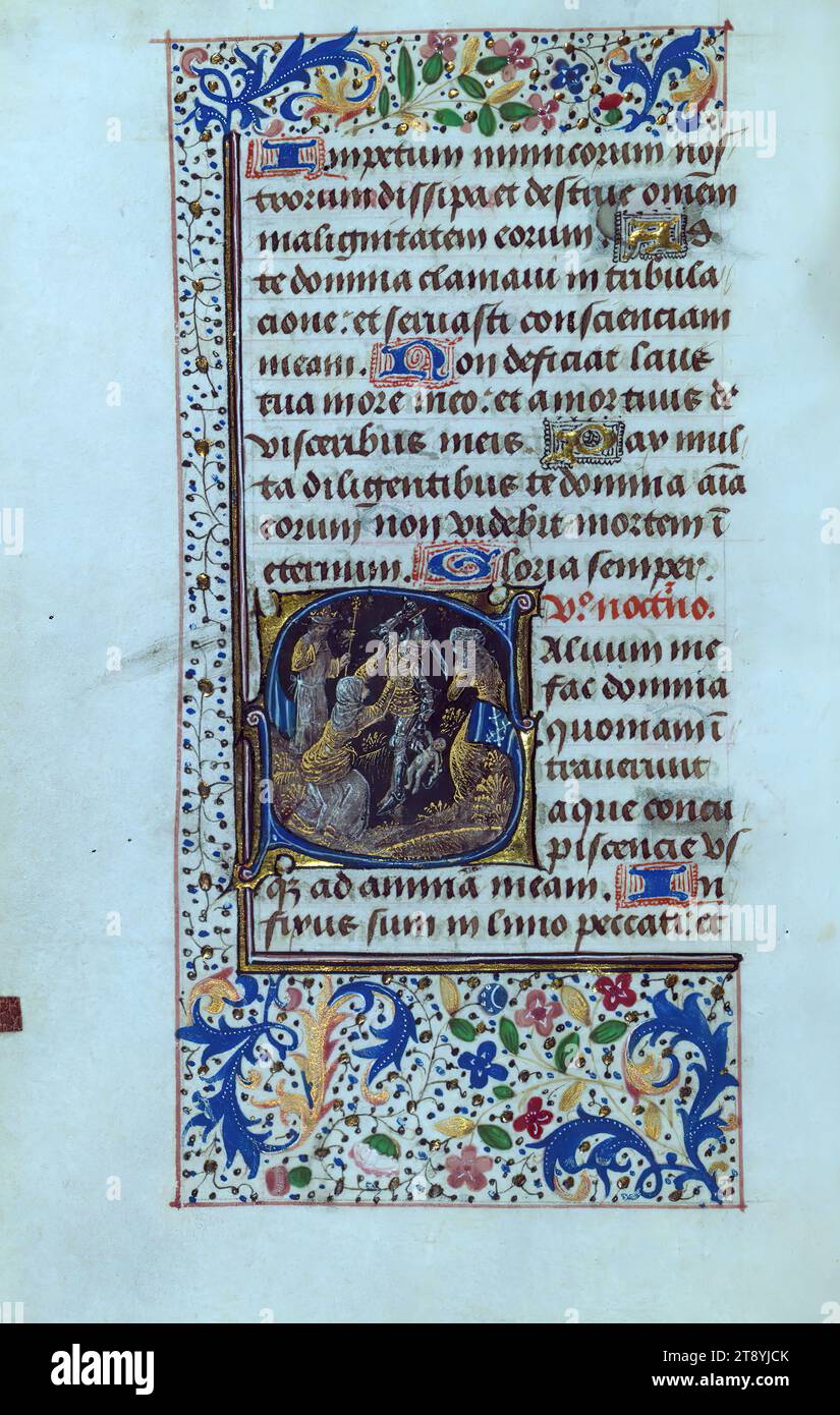 Book of Hours, Massacre of the Innocents, Illuminated in the style of ...