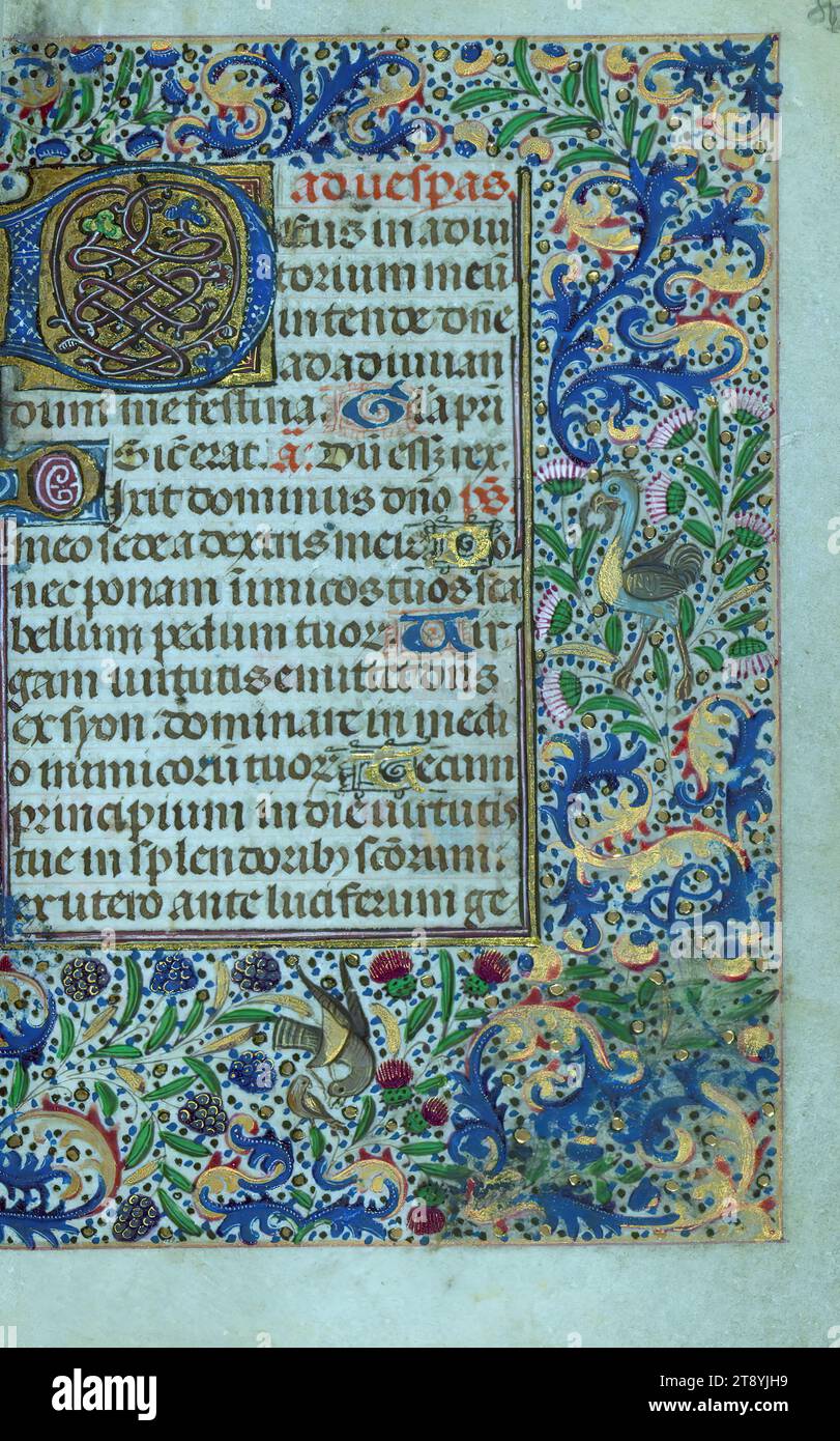 Book of Hours, This Book of Hours was illuminated between 1460 and 1470 ...