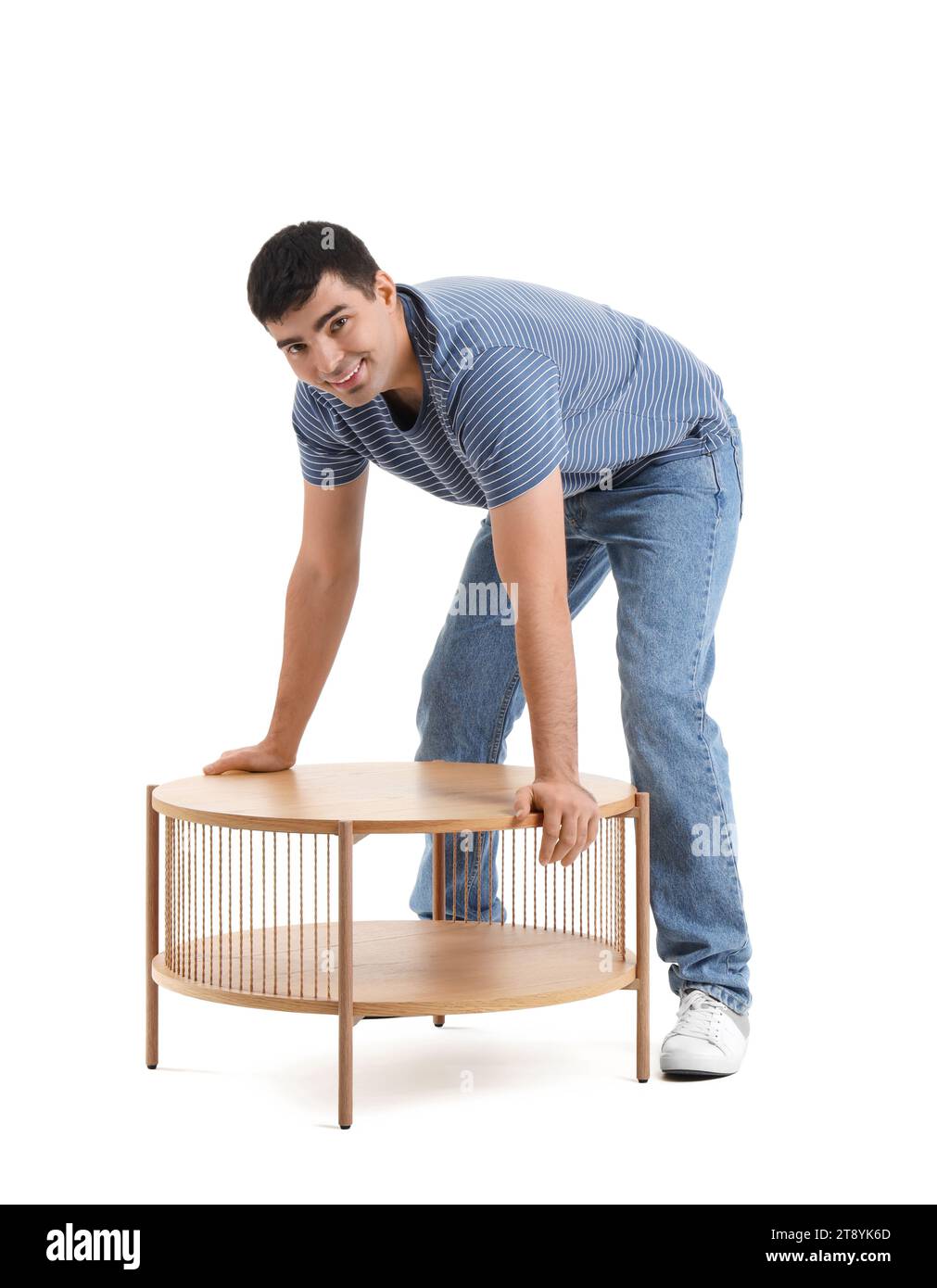 Man carrying loader goods Cut Out Stock Images & Pictures - Alamy