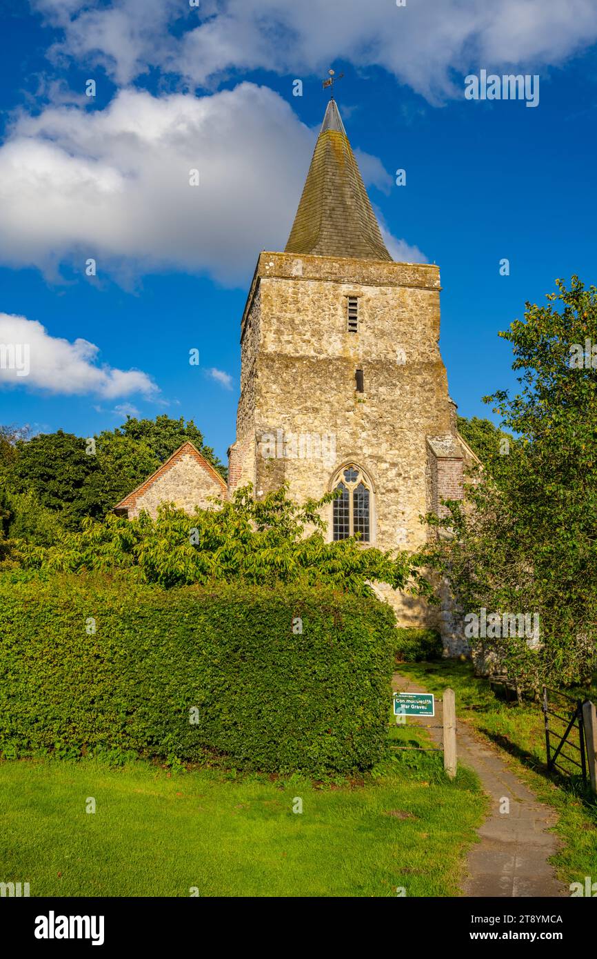 Saint Margaret of Antioch, Hothfield Stock Photo - Alamy