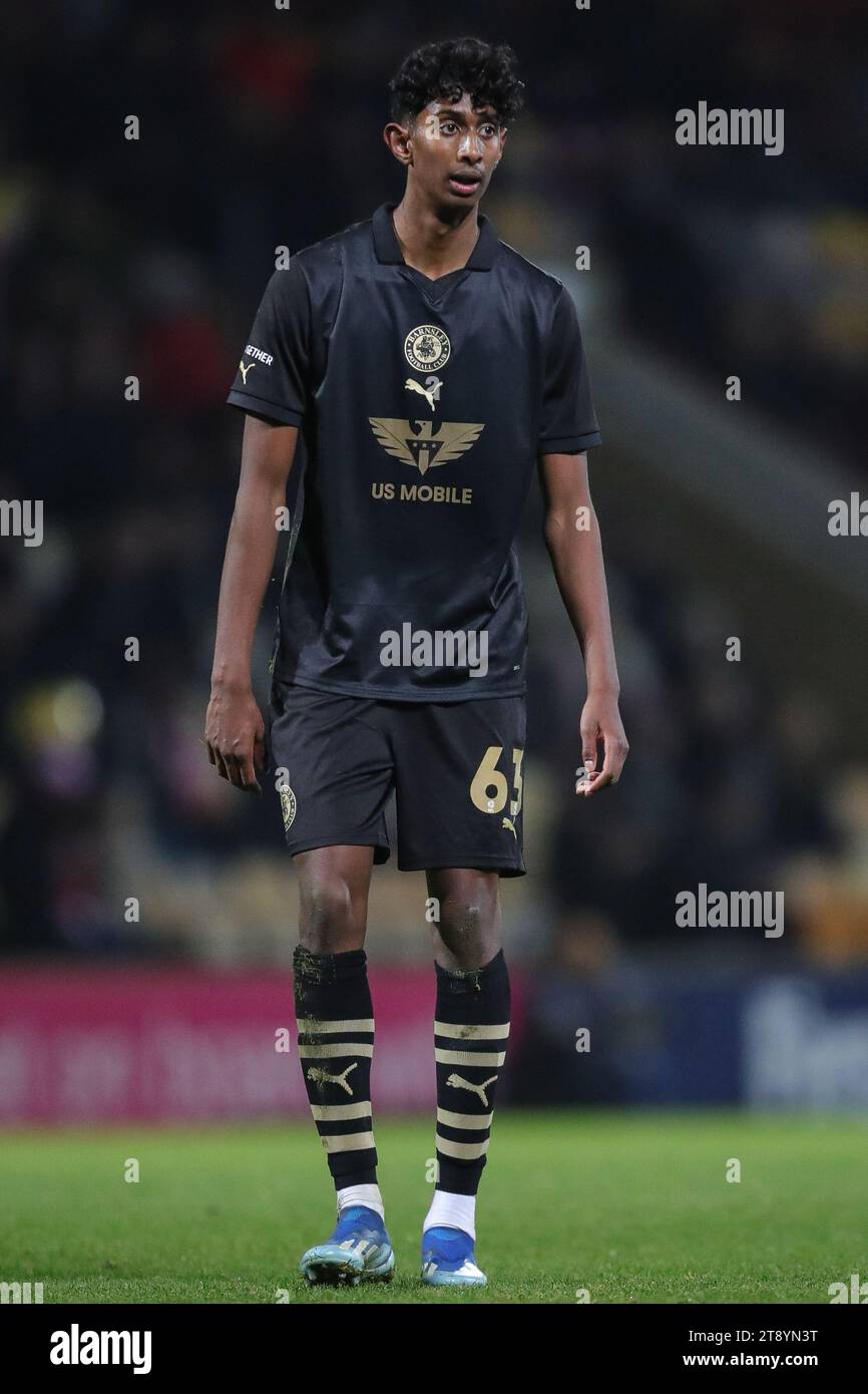 Vimal Yoganathan #63 of Barnsley during the Bristol Street Motors ...