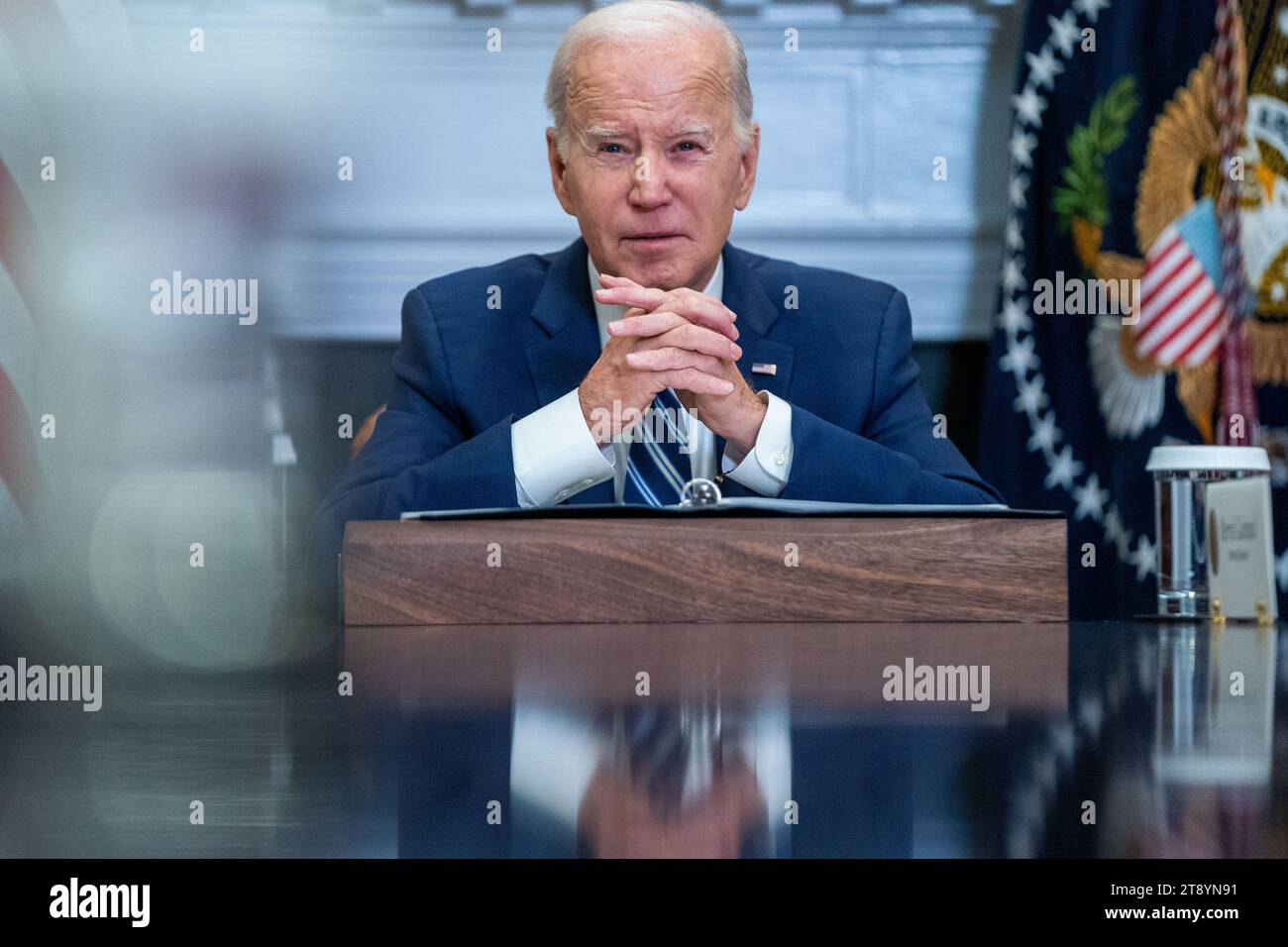 United States President Joe Biden outlines efforts to counter the flow ...