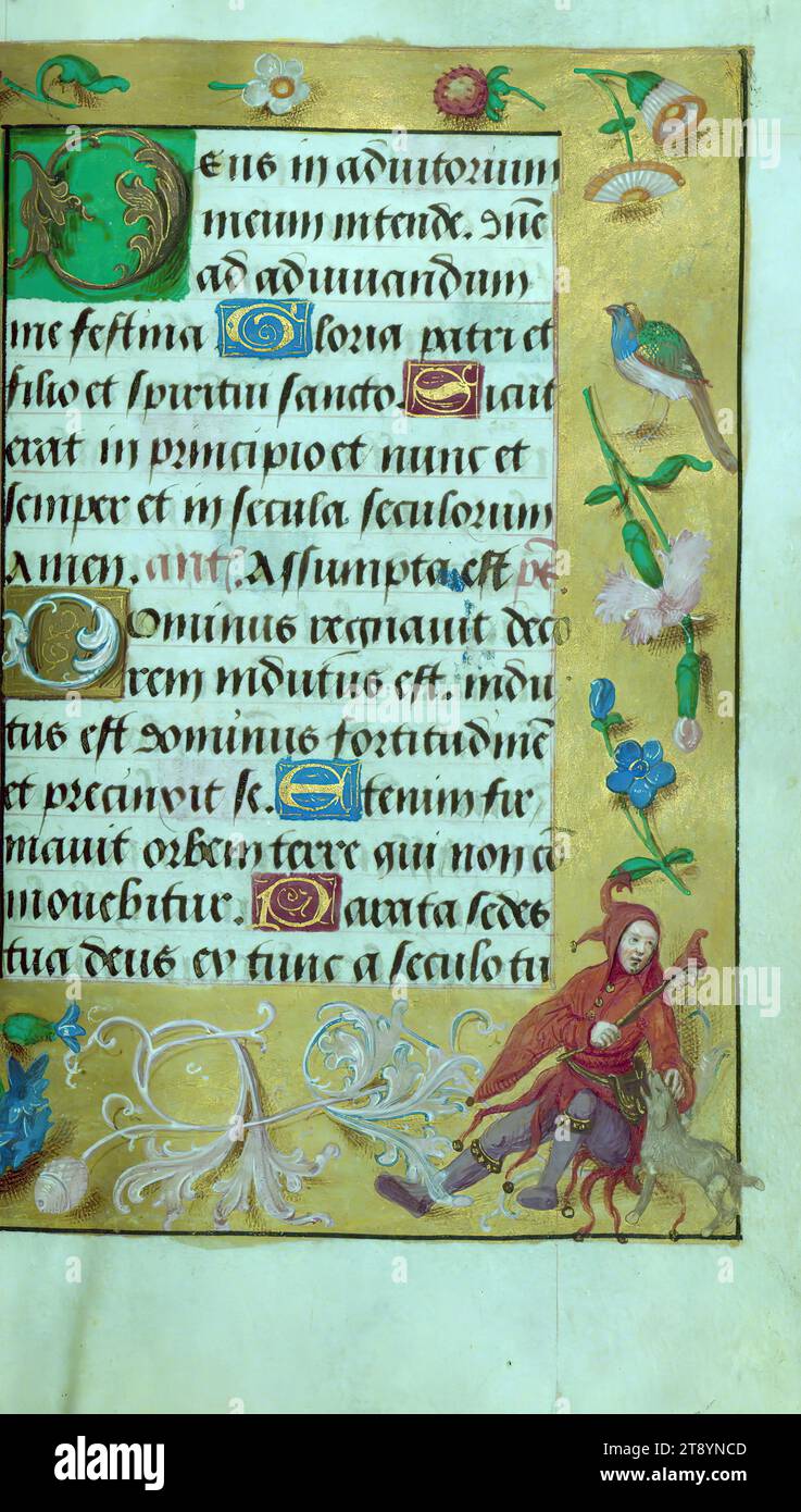 Book of Hours, Marginalia, This beautifully bound Book of Hours was ...