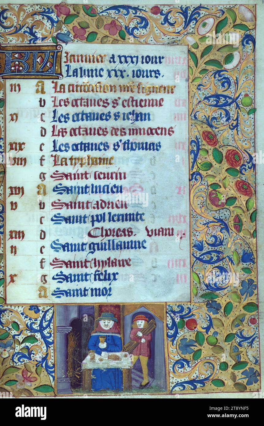 Illuminated manuscript marginalia hi-res stock photography and images ...