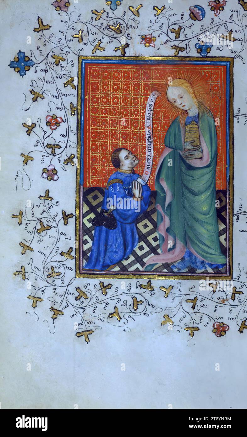 Book of Hours, St. Mary Magdalene with manuscript owner, This Book of ...
