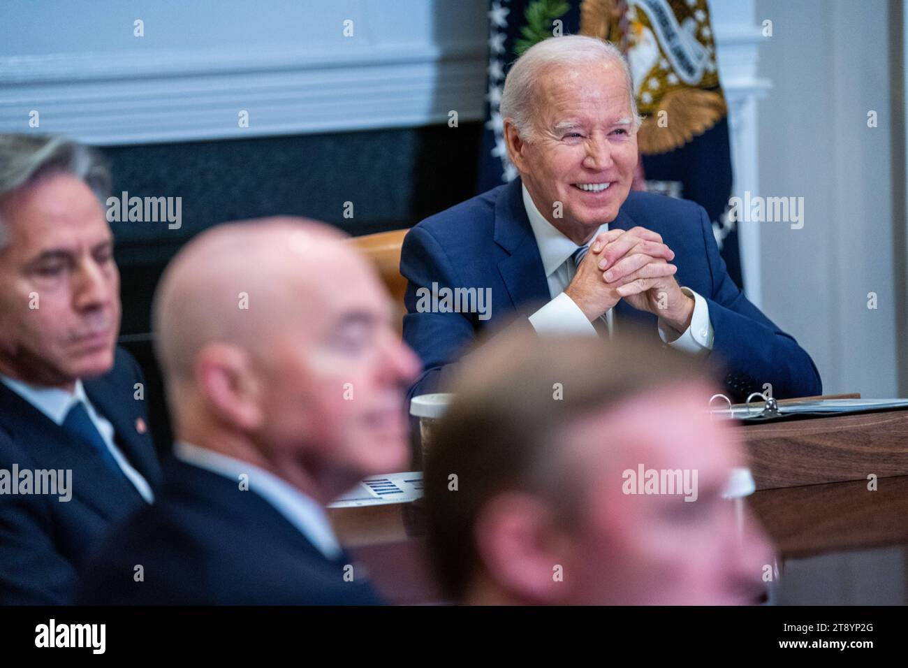 United States President Joe Biden outlines efforts to counter the flow ...