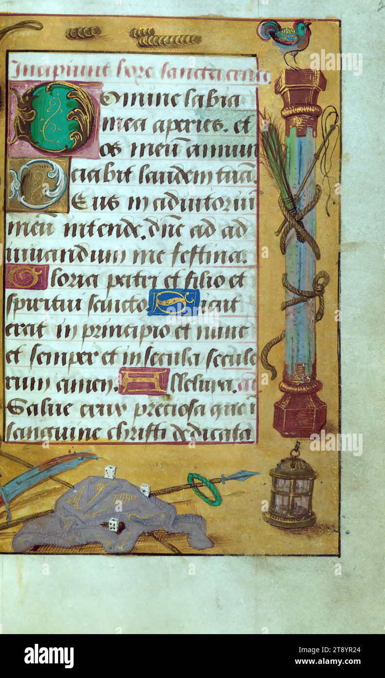 Book of Hours, Marginalia, This beautifully bound Book of Hours was ...