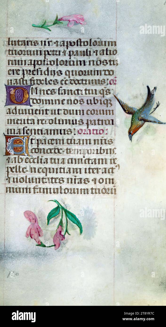Book of Hours, Marginalia, This manuscript was created ca. 1500 in ...