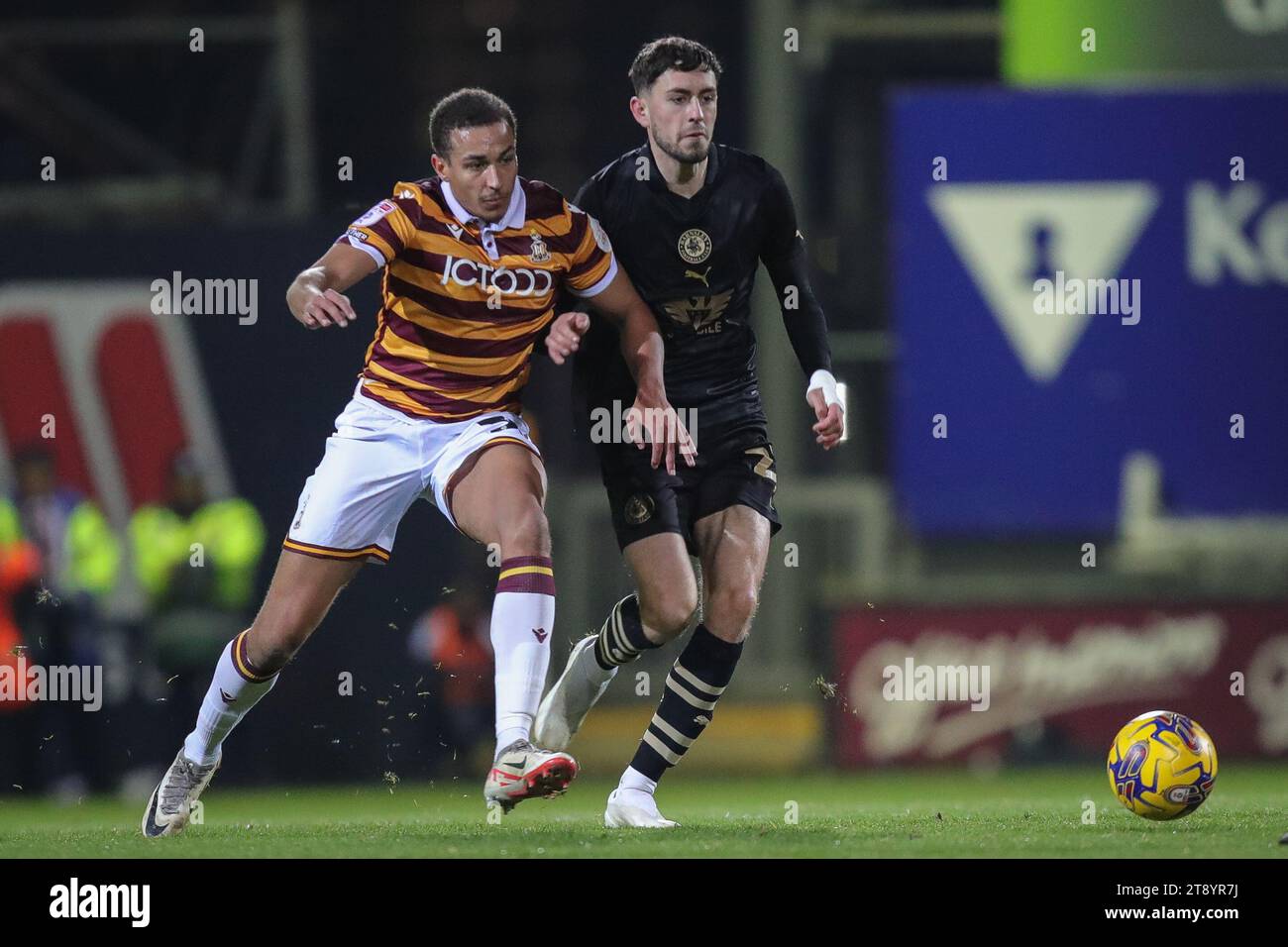 Corey okeeffe of barnsley in action hi-res stock photography and images ...