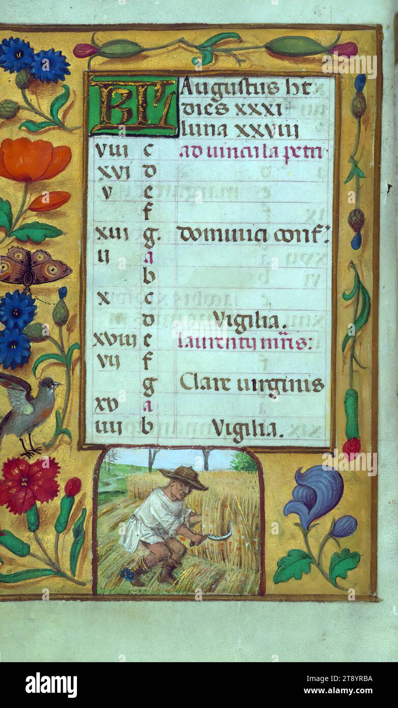 Man reaping painting hi-res stock photography and images - Alamy