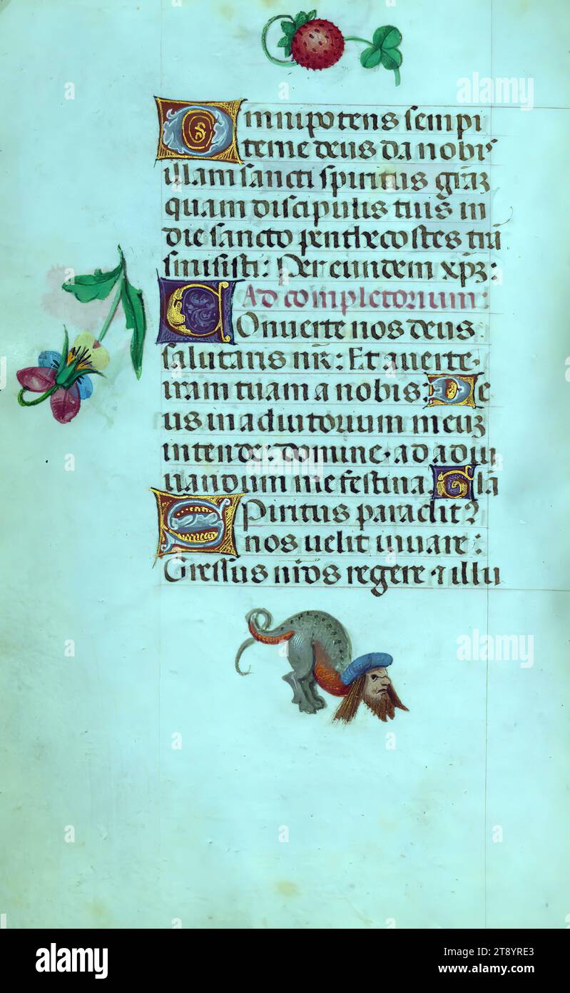 Book of Hours, This manuscript was created ca. 1500 in Bruges or Ghent ...
