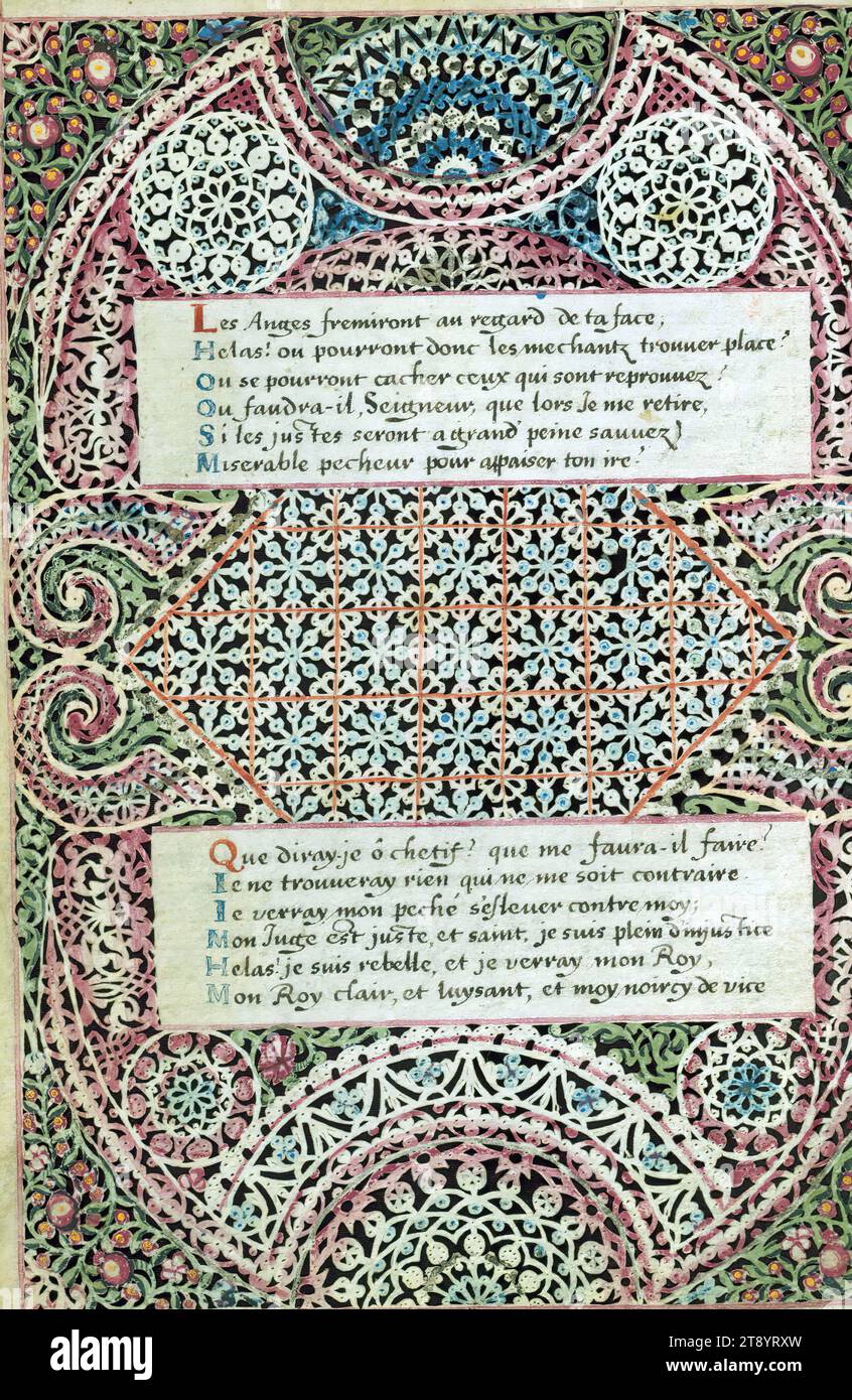 Lace Book of Marie de' Medici, Lace margins, This Prayerbook was made ...