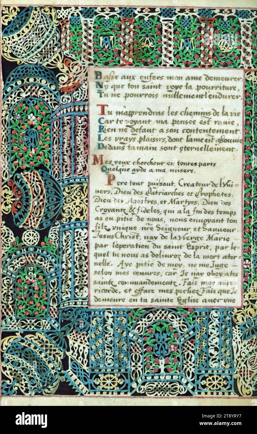 Lace Book of Marie de' Medici, Lace margins, This Prayerbook was made ...