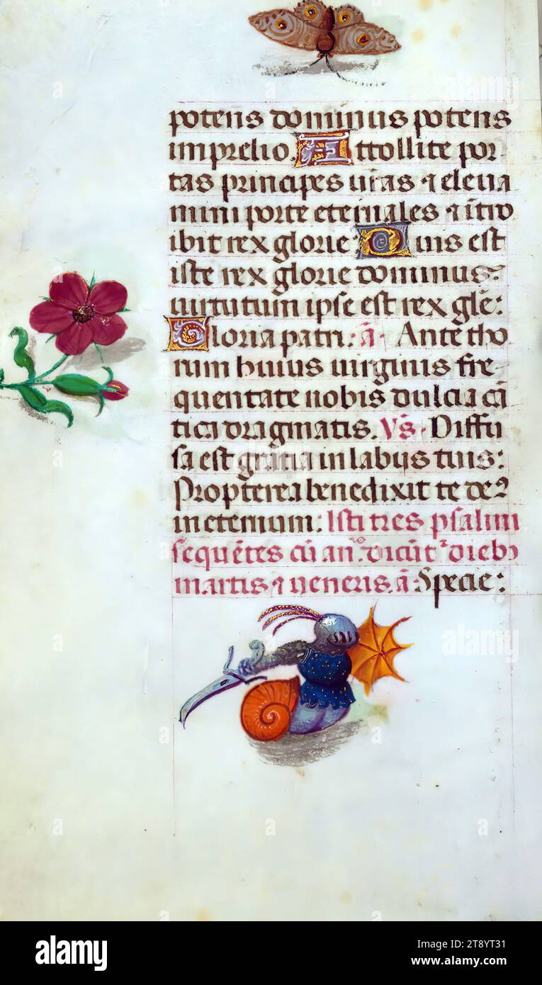 Book of Hours, This manuscript was created ca. 1500 in Bruges or Ghent ...