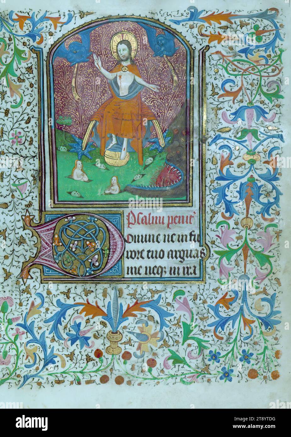 Book of Hours, Last Judgment, flaming Hell-mouth, This Book of Hours ...