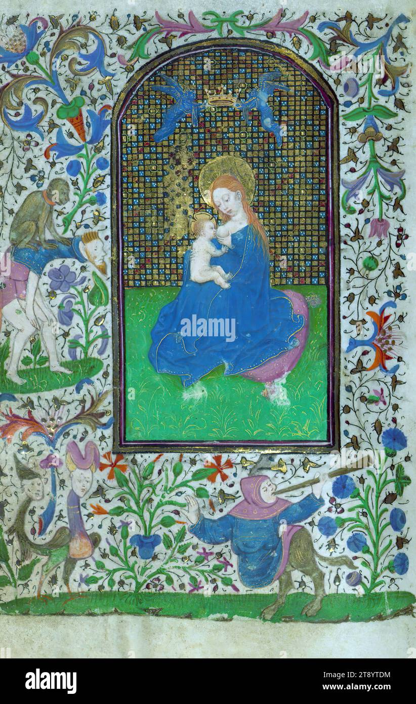 Book of Hours, Virgin of Humility, This pocket-size Book of Hours was ...