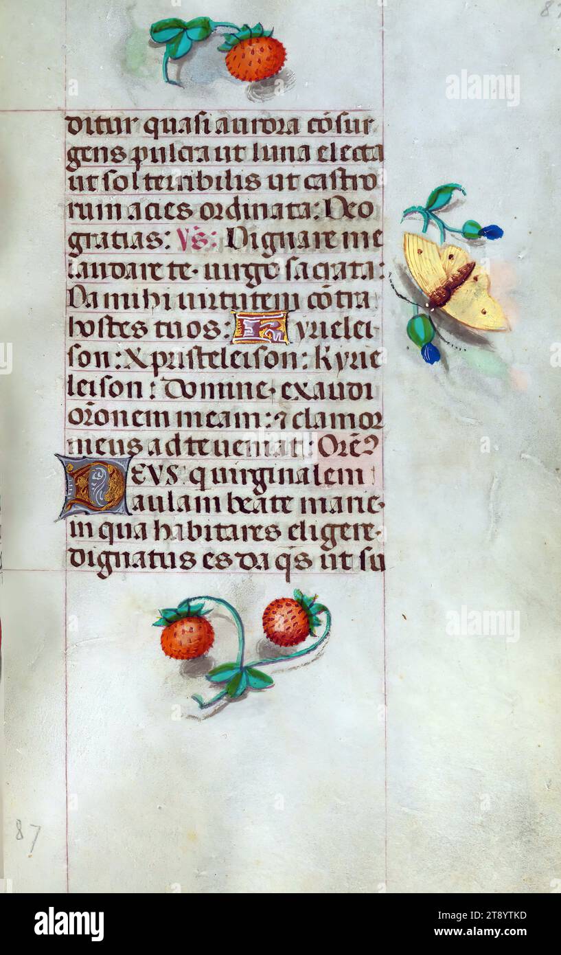 Book of Hours, This manuscript was created ca. 1500 in Bruges or Ghent ...