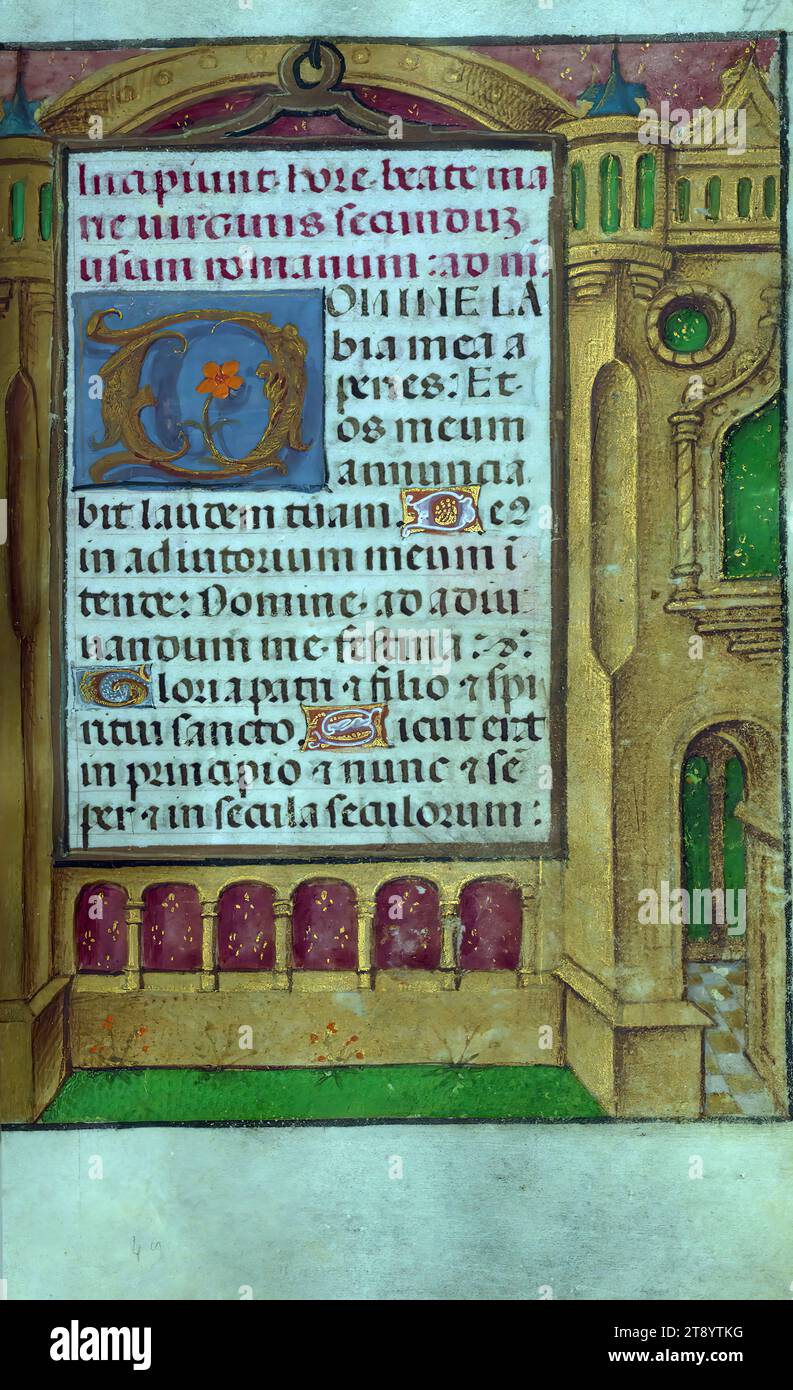 Book of Hours, This manuscript was created ca. 1500 in Bruges or Ghent ...