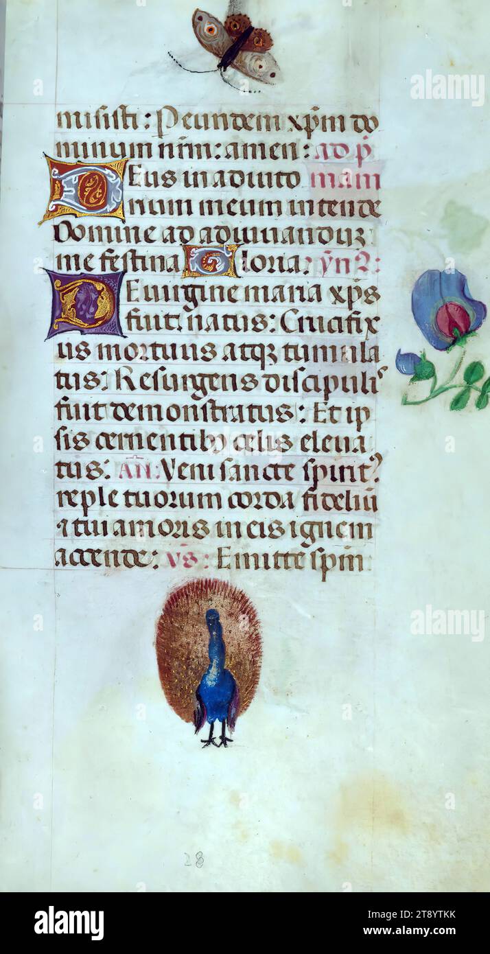 Book of Hours, This manuscript was created ca. 1500 in Bruges or Ghent ...