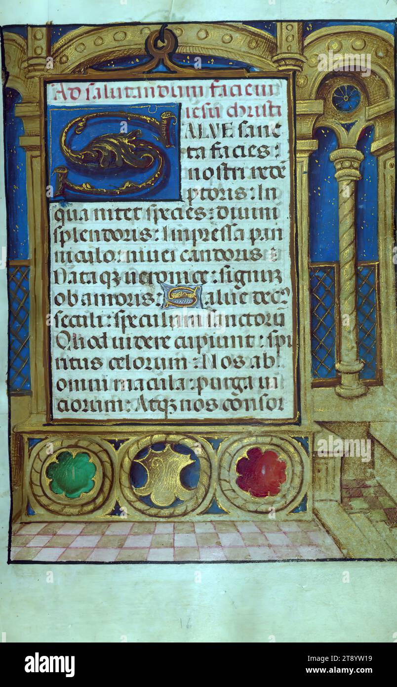 Book of Hours, This manuscript was created ca. 1500 in Bruges or Ghent ...