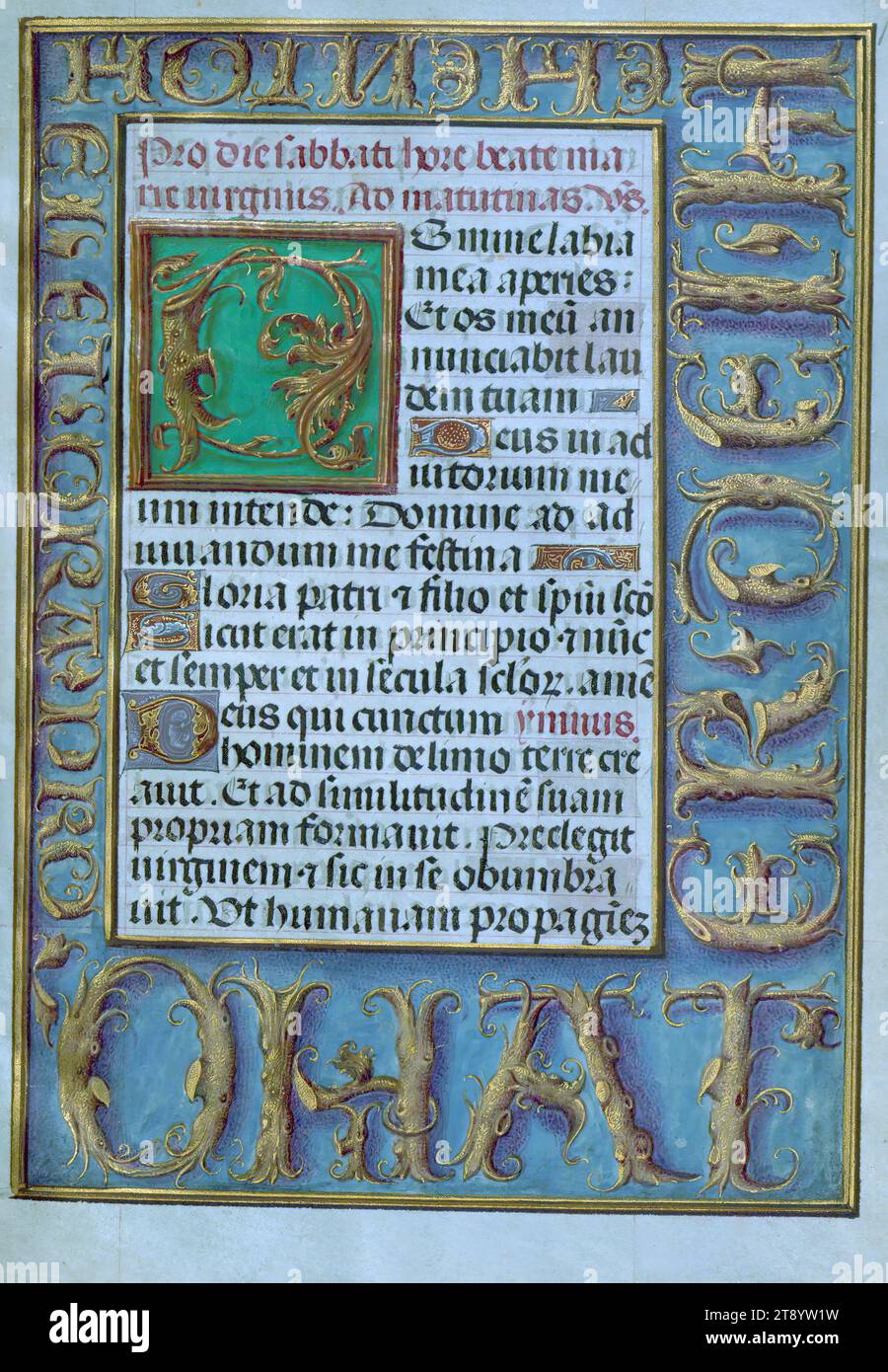 Manuscript illumination skills hi-res stock photography and images - Alamy