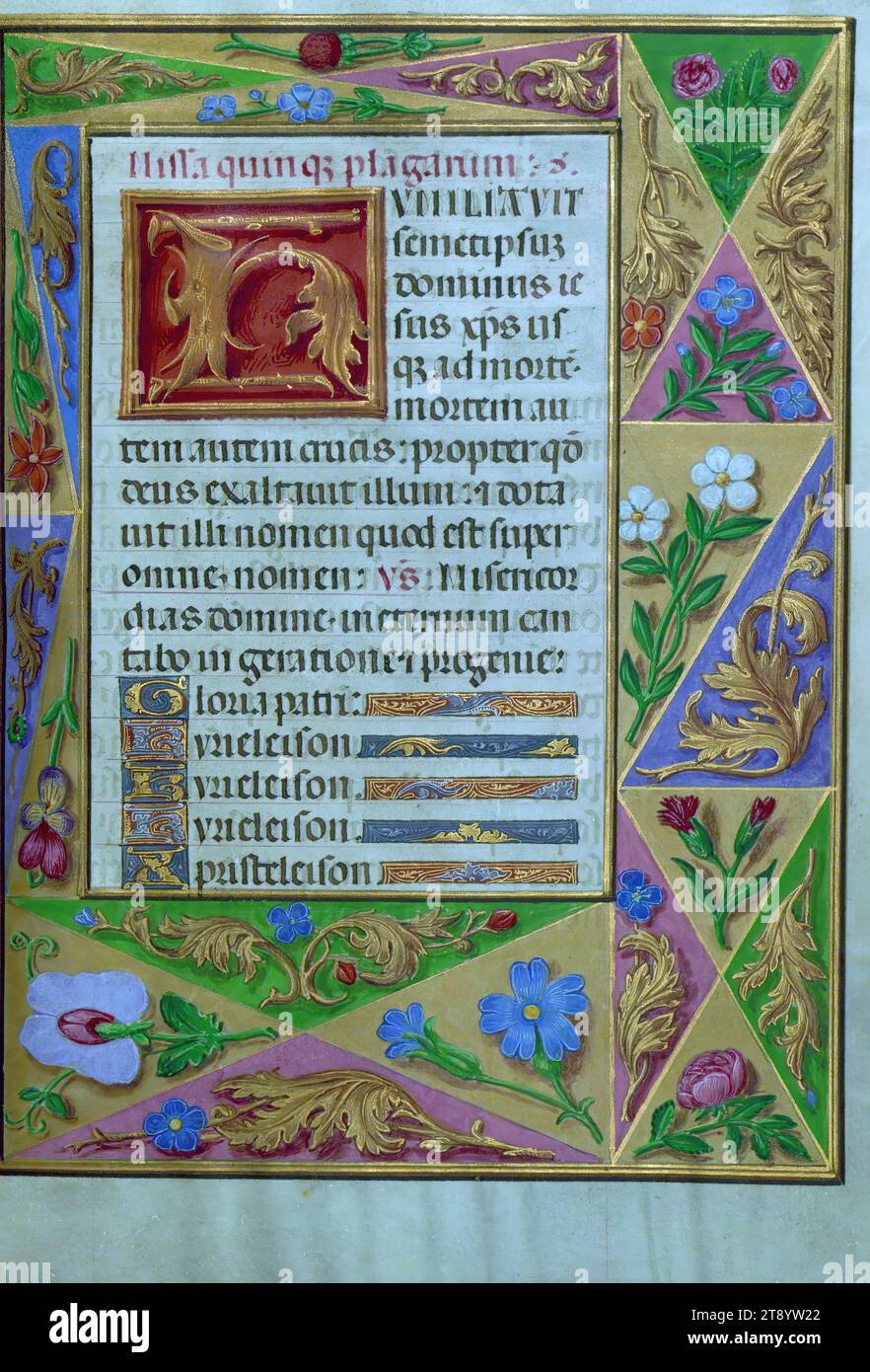 Manuscript illumination skills hi-res stock photography and images - Alamy