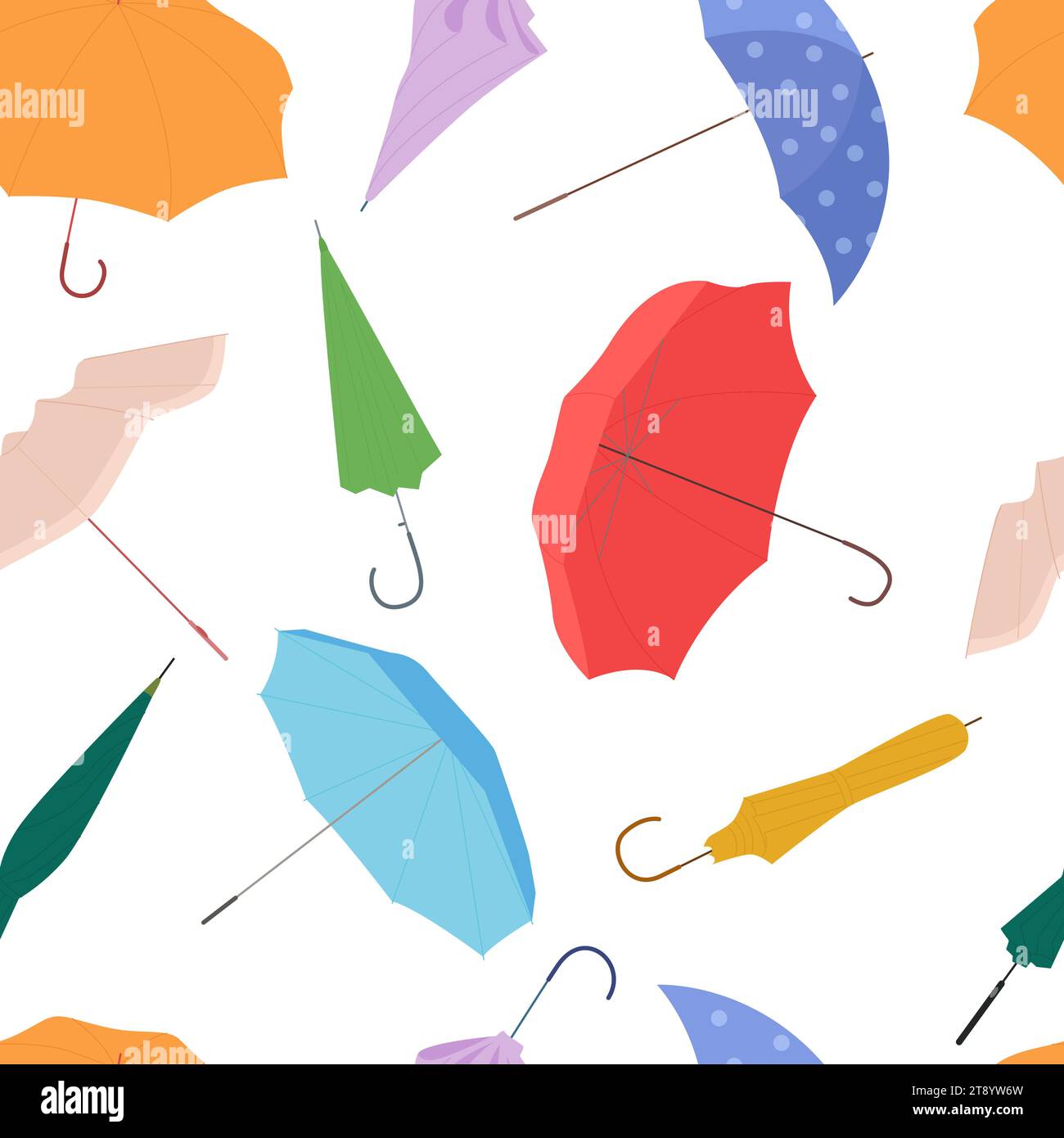 Umbrella handles Stock Vector Images - Alamy
