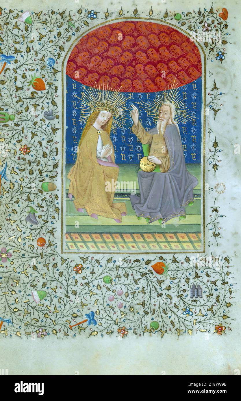 Gold scrolls under north netherlandish influence hi-res stock ...